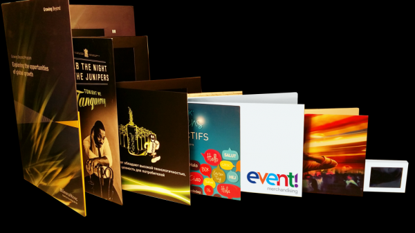 Video Brochure Selection – All Shapes and Sizes
